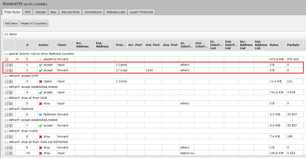 Включение IGMP (IPTV) на MikroTik - Дом.ру - Екатеринбурге