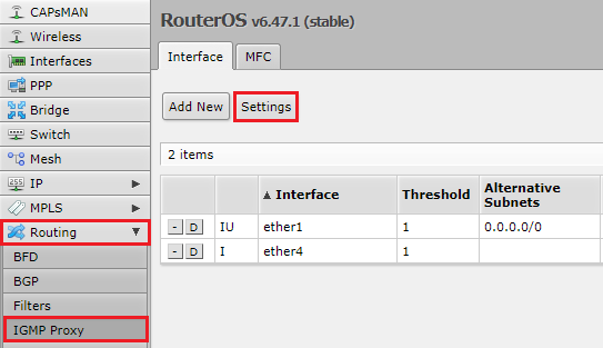 Включение IGMP (IPTV) на MikroTik - Дом.ру - Волжском