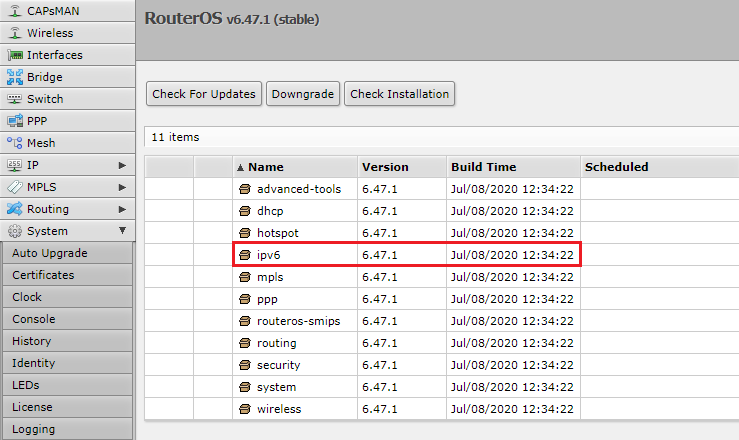 Настройка IPv6 на MikroTik - Дом.ру - Перми